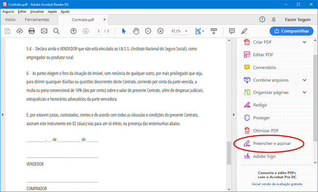 Como Assinar Documentos Pdf Eletronicamente De Graça