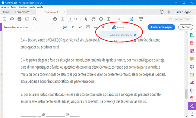 Como Assinar Documentos Pdf Eletronicamente De Graça