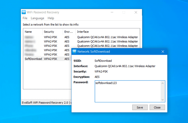 Recupere a senha do Wi-Fi com o WiFi Password Recovery