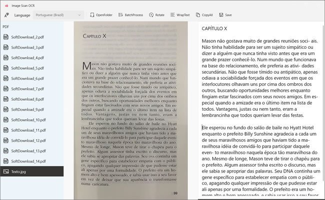 Converta imagem e PDF em texto com o Image Scan OCR