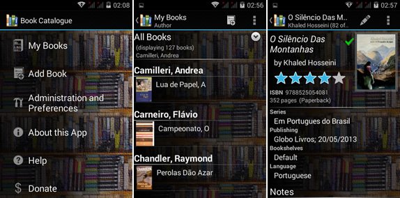 Catalogue seus livros com o Book Catalogue