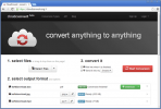 Converta arquivos online com o CloudConvert