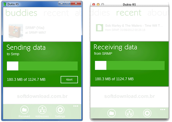 Transfira arquivos entre o Windows, Linux e Mac com o Dukto