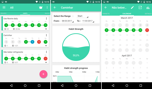 Crie novos hábitos com ajuda do HabitHub
