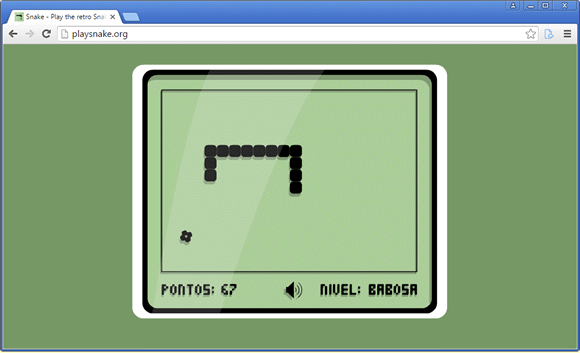 Jogue Snake direto do seu navegador