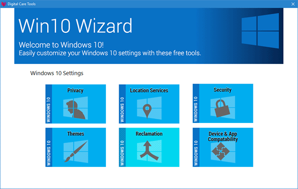 Configure o Windows 10 com o Win10 Wizard